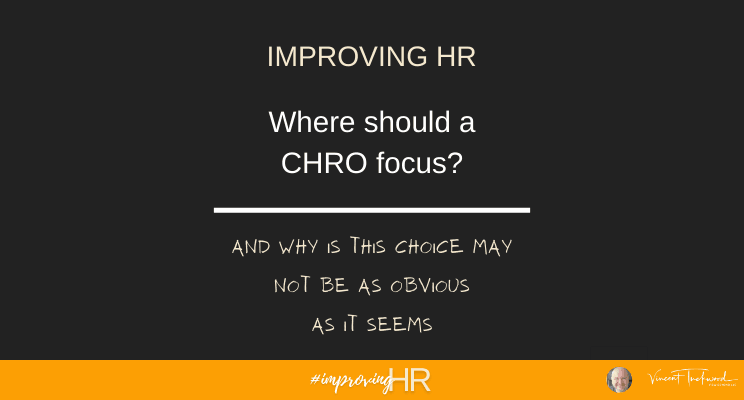 Where should a CHRO focus? | IMPROVING HR | View Beyond